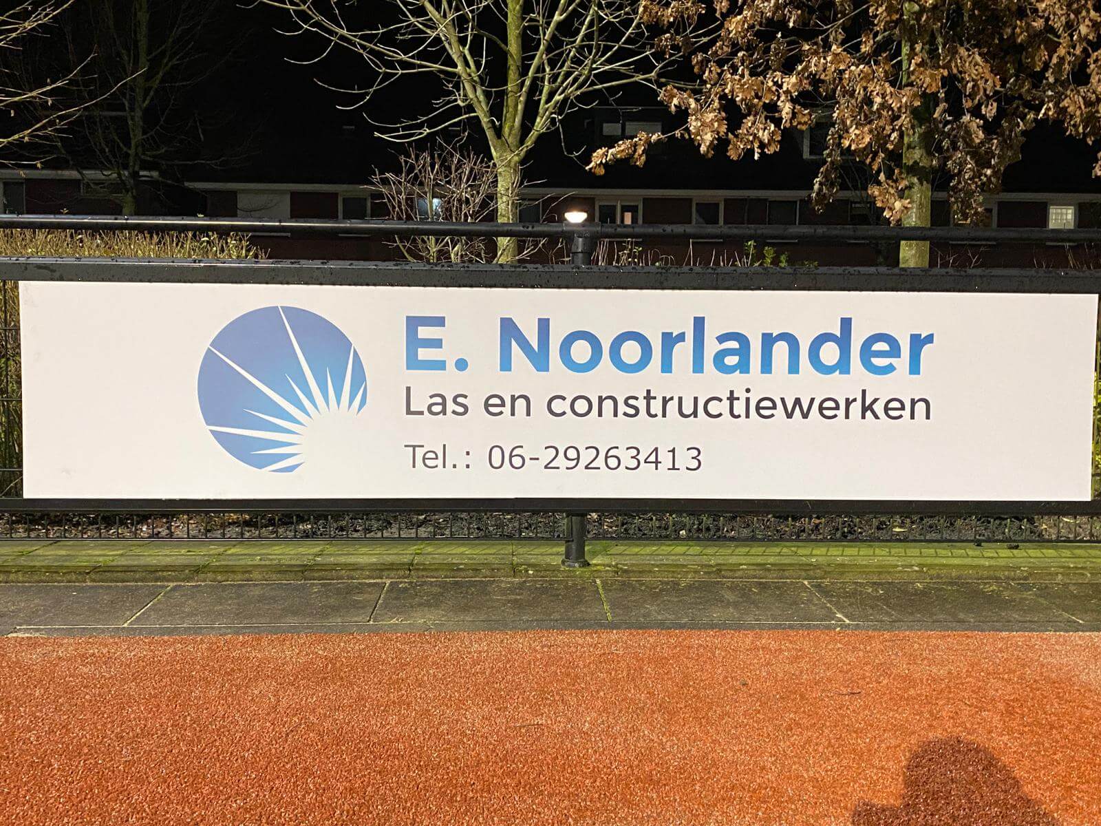 Nieuwe sponsor E. Noorlander las en constructiewerken ...